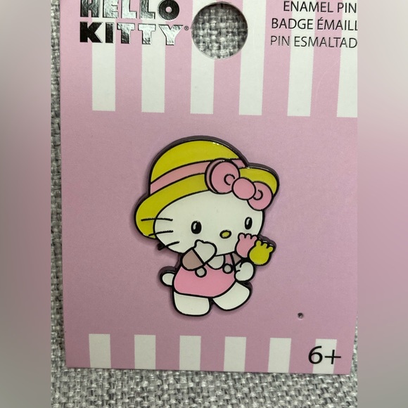 Accessories | Loungefly Hello Kitty Flowers Enamel Pin | Poshmark